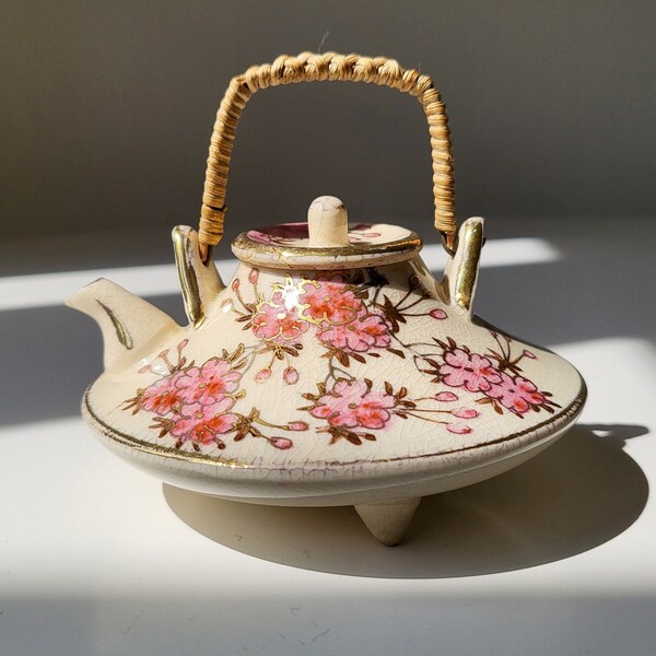 Cherry Blossom Japanese Teapot - Etsy