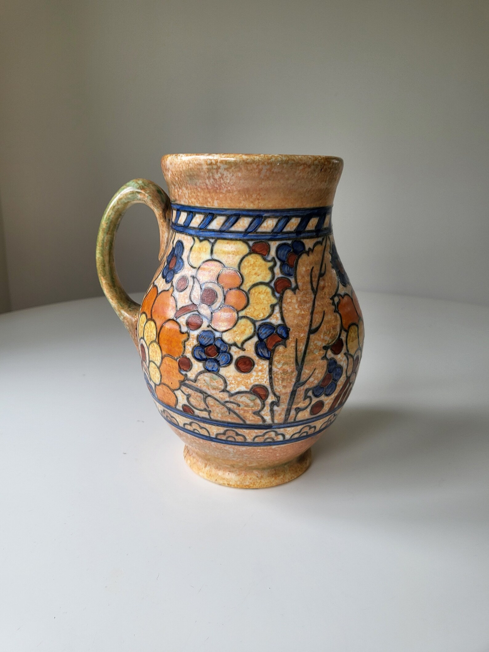 Early Charlotte Rhead Crown Ducal 'byzantine' Pattern Jug - Etsy