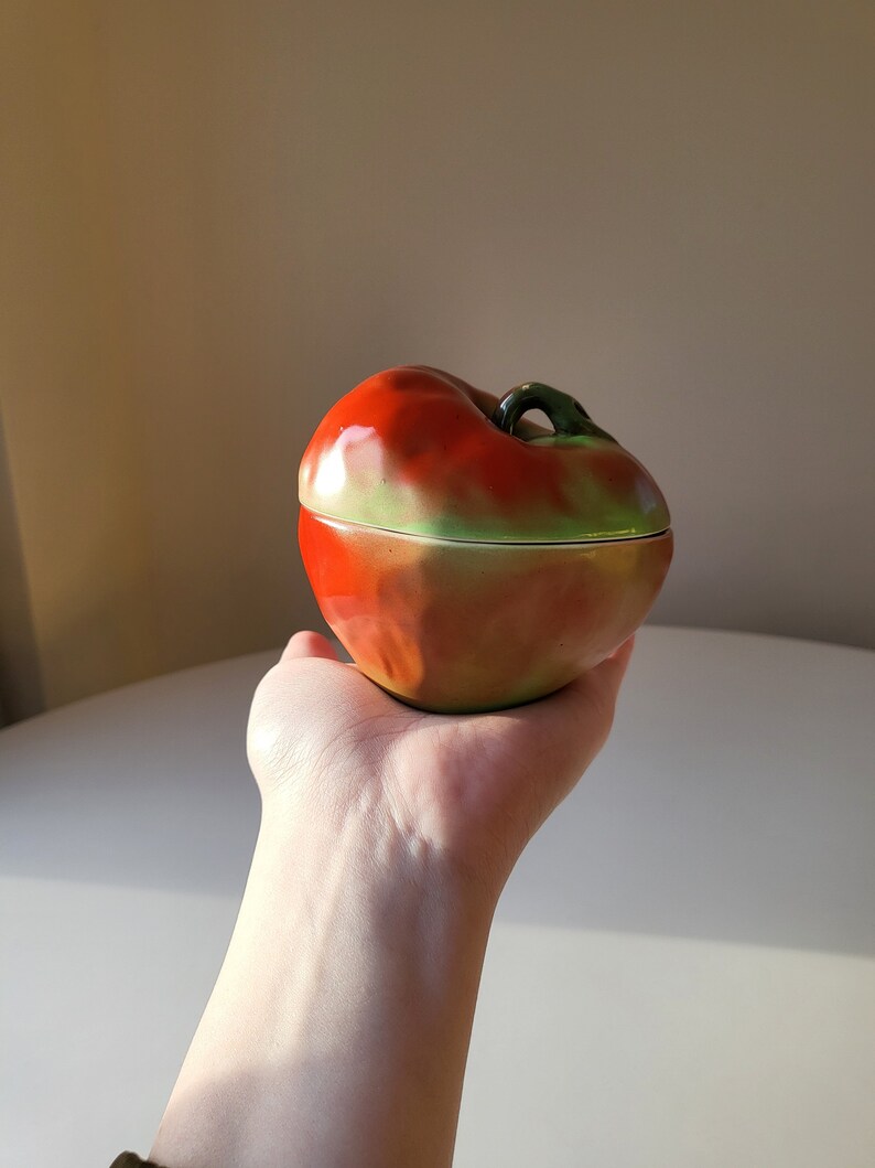 Vintage Crown Devon Glazed Apple Sauce Pot With Lid - Etsy UK