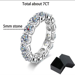 Eternity Band VVSI - Etsy