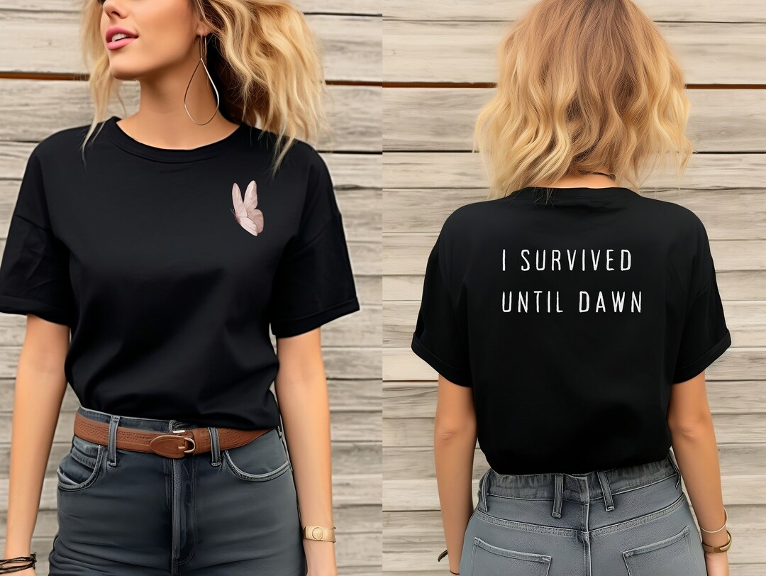 Until Dawn Survivor Gamer Video Game Short Sleeve Tee - Etsy