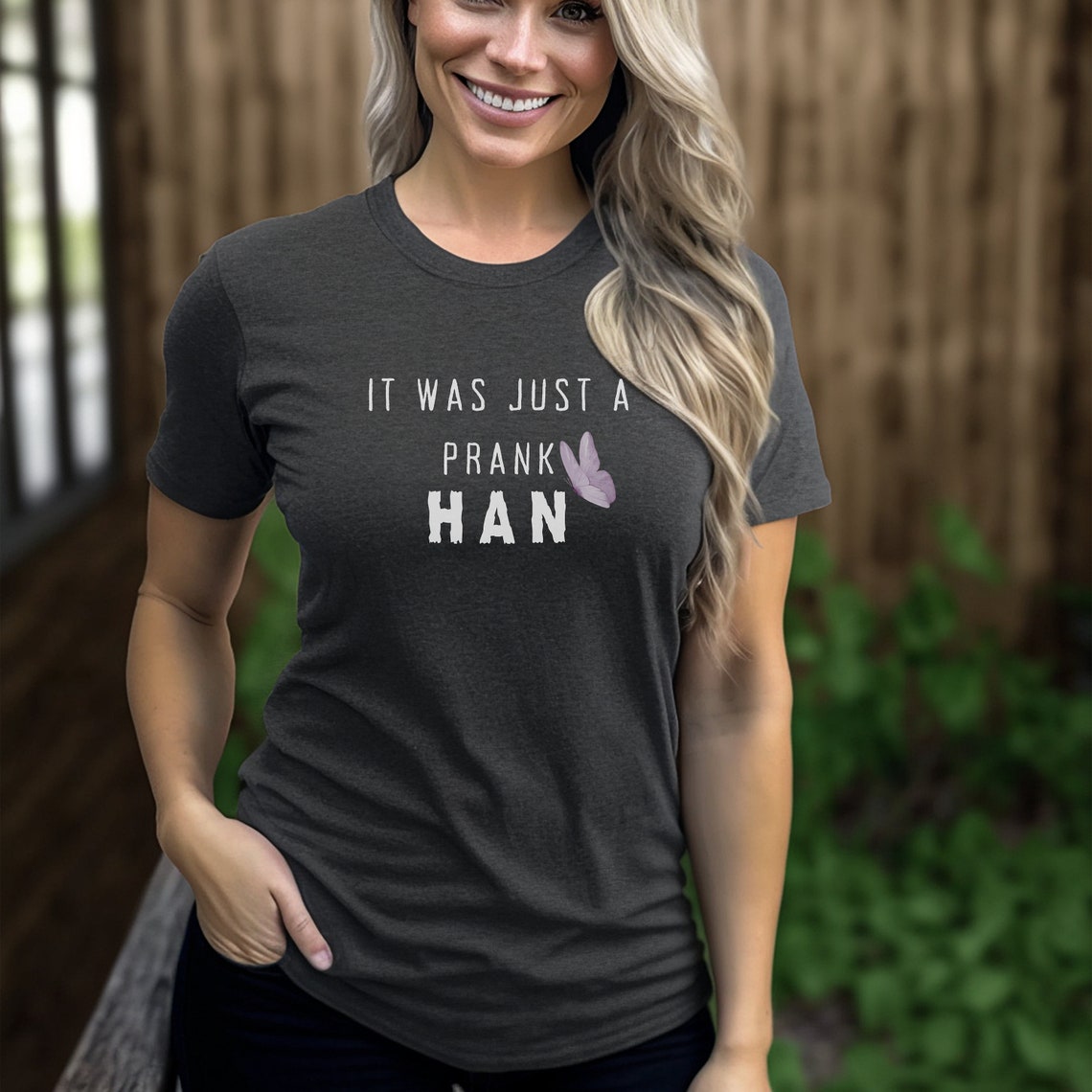 It Was Just a Prank Han Until Dawn Gamer Short Sleeve Tee - Etsy