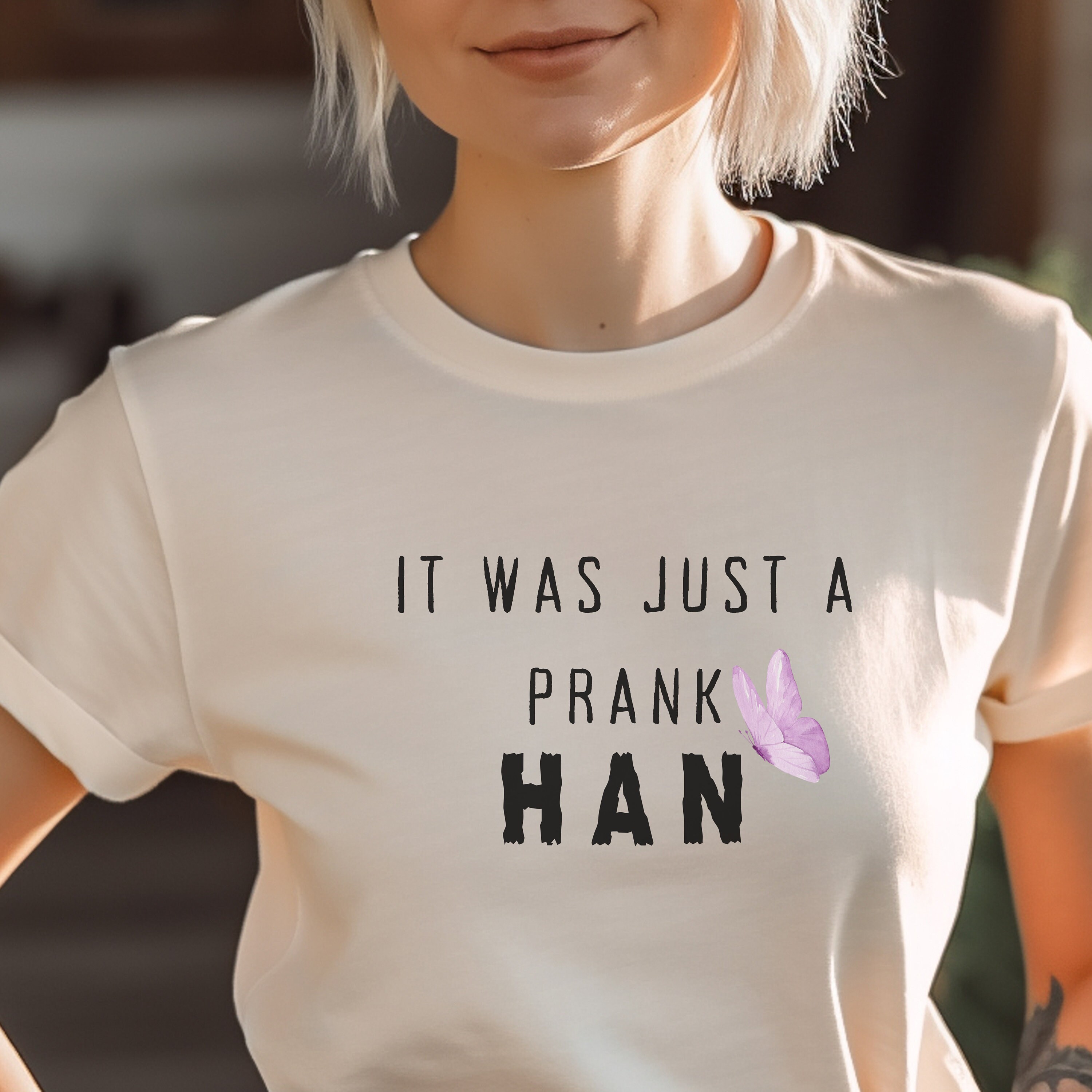 It Was Just a Prank Han Until Dawn Gamer Short Sleeve Tee - Etsy