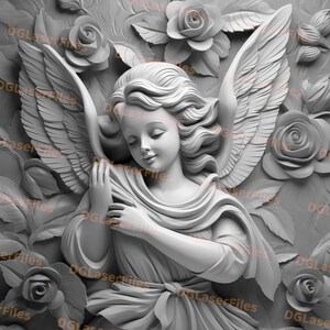 Laser Engrave File | 3D Illusion | PNG for Engraving | Design for Laser ...