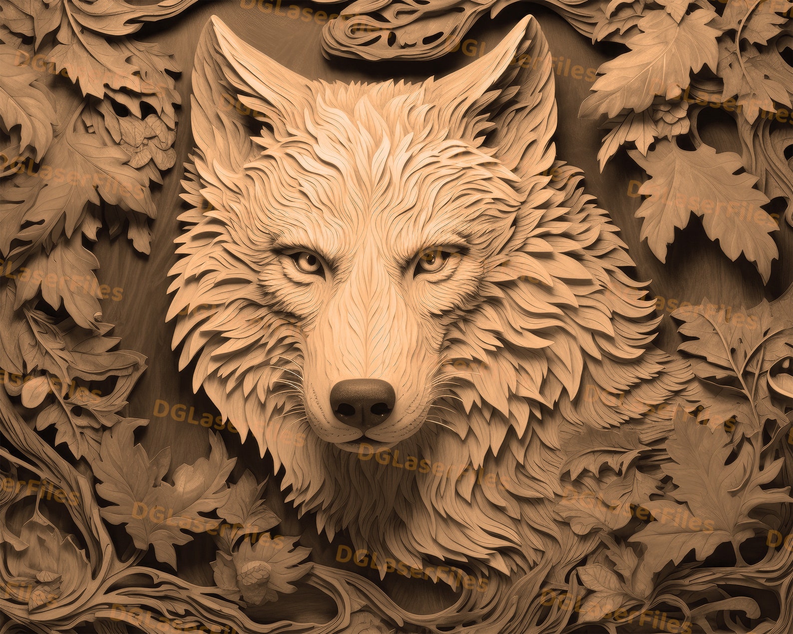 Laser Engrave File | 3D Illusion | PNG for Engraving | Glowforge ...