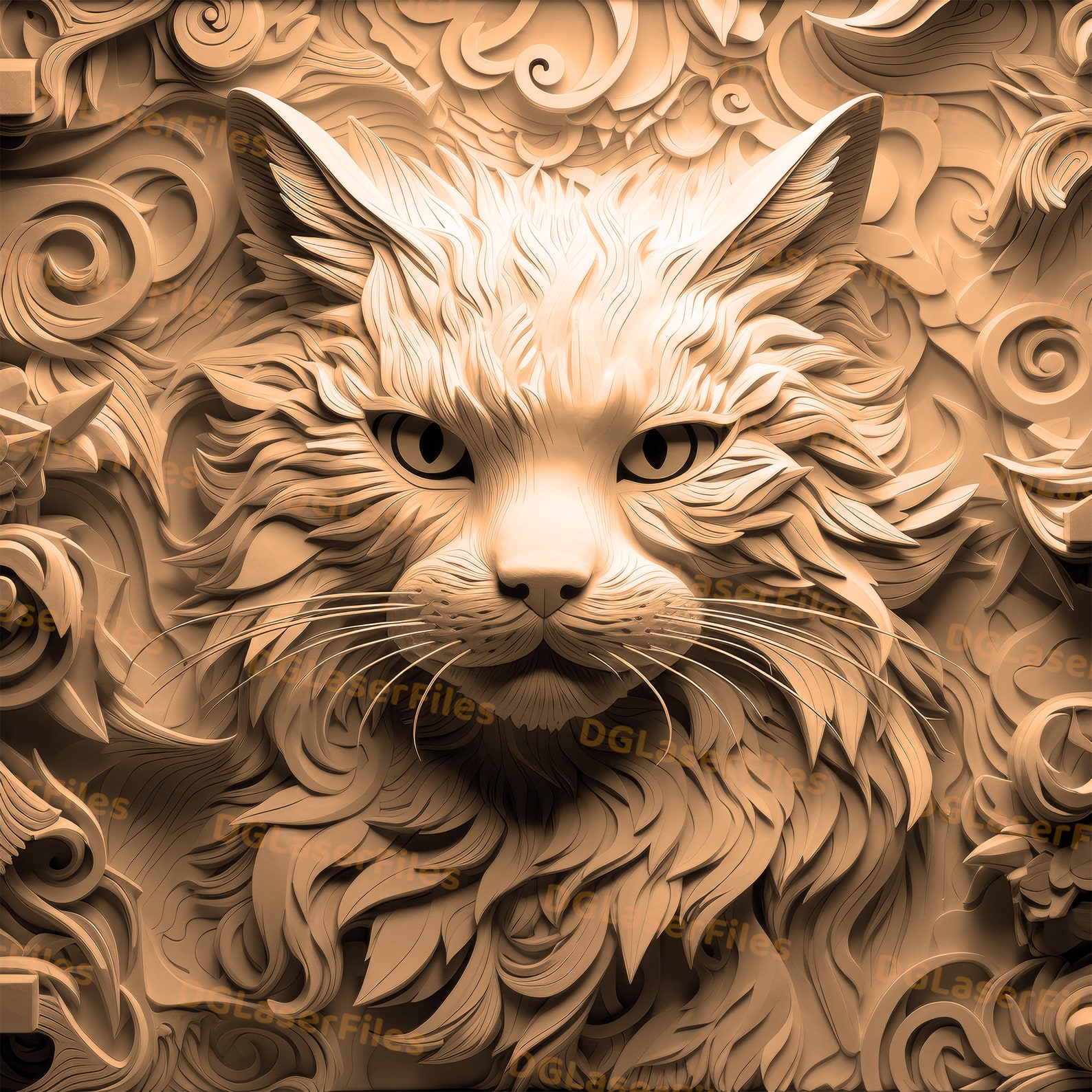 Laser Engrave File 3D Illusion PNG for Engraving - Etsy