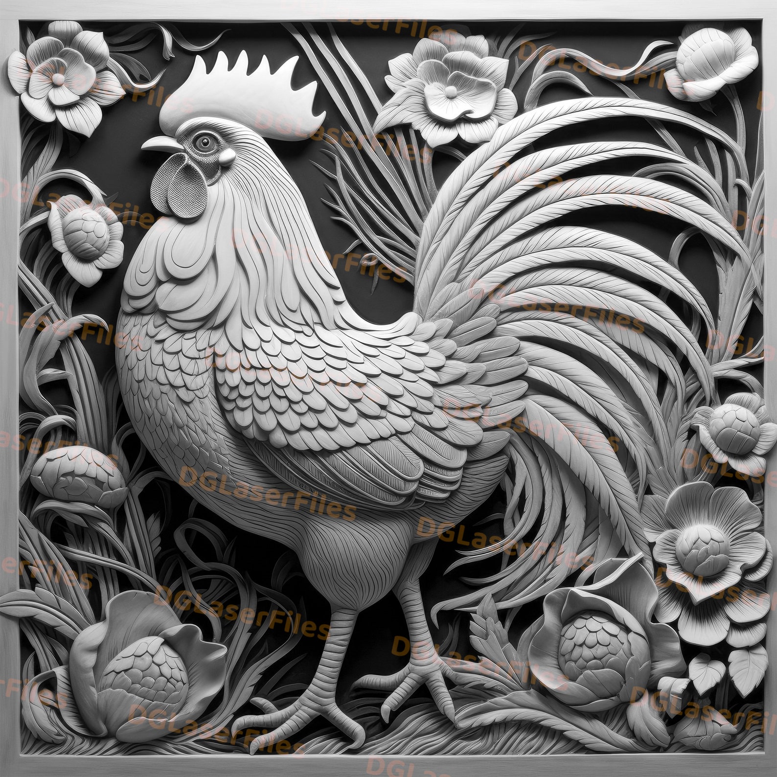 Laser Engrave File 3D Illusion PNG for Engraving - Etsy