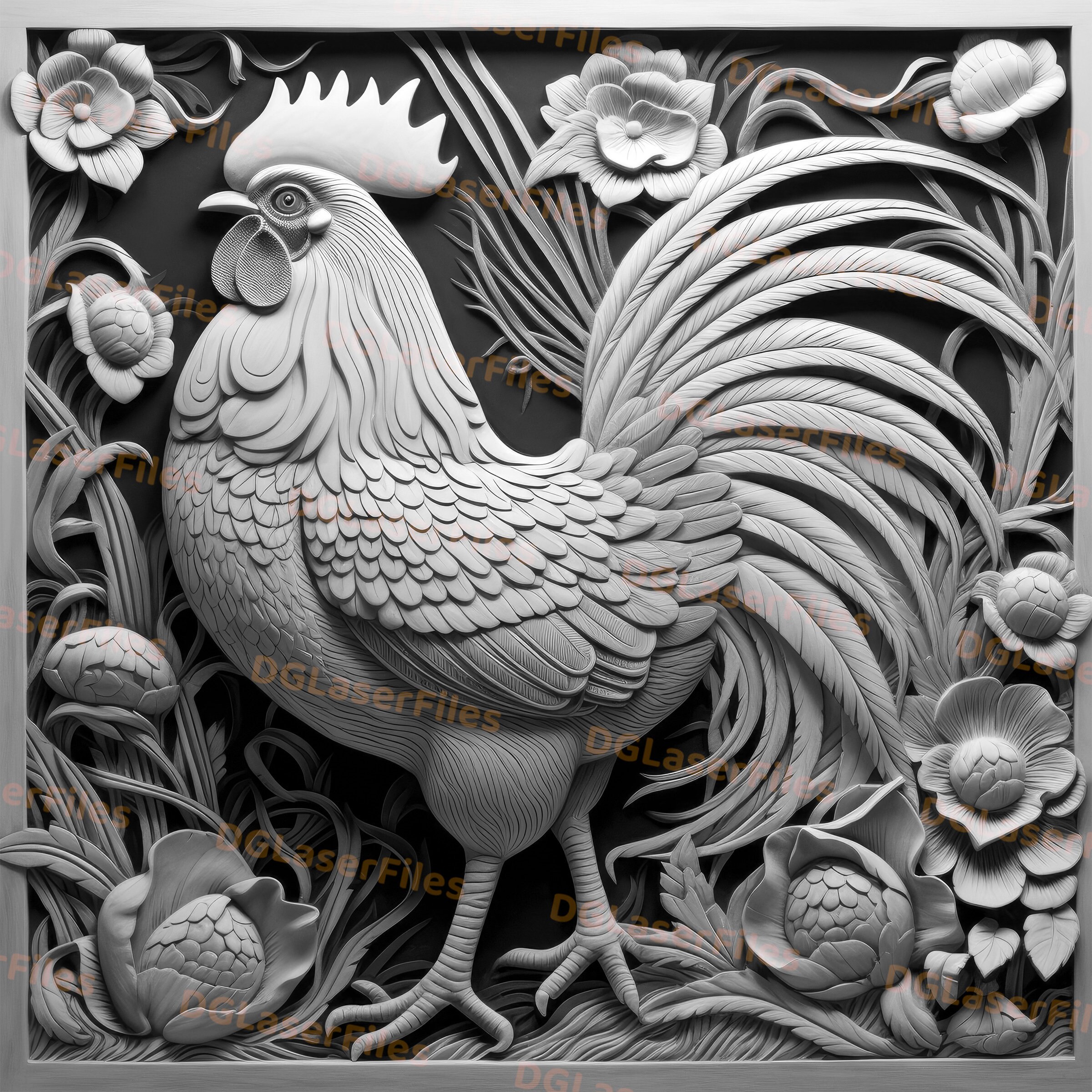 Laser Engrave File 3D Illusion PNG for Engraving - Etsy