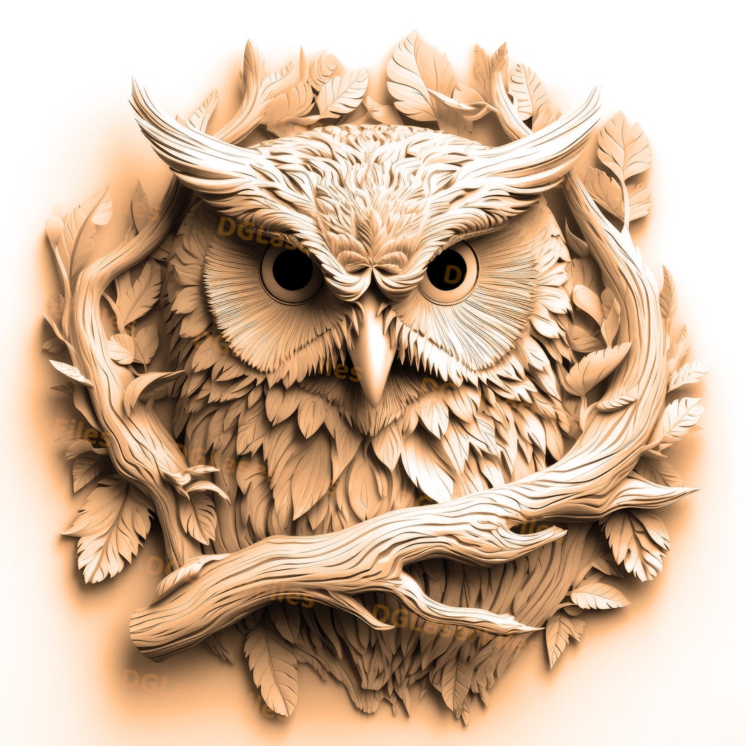 Laser Engrave File | 3D Illusion | PNG for Engraving | Glowforge ...