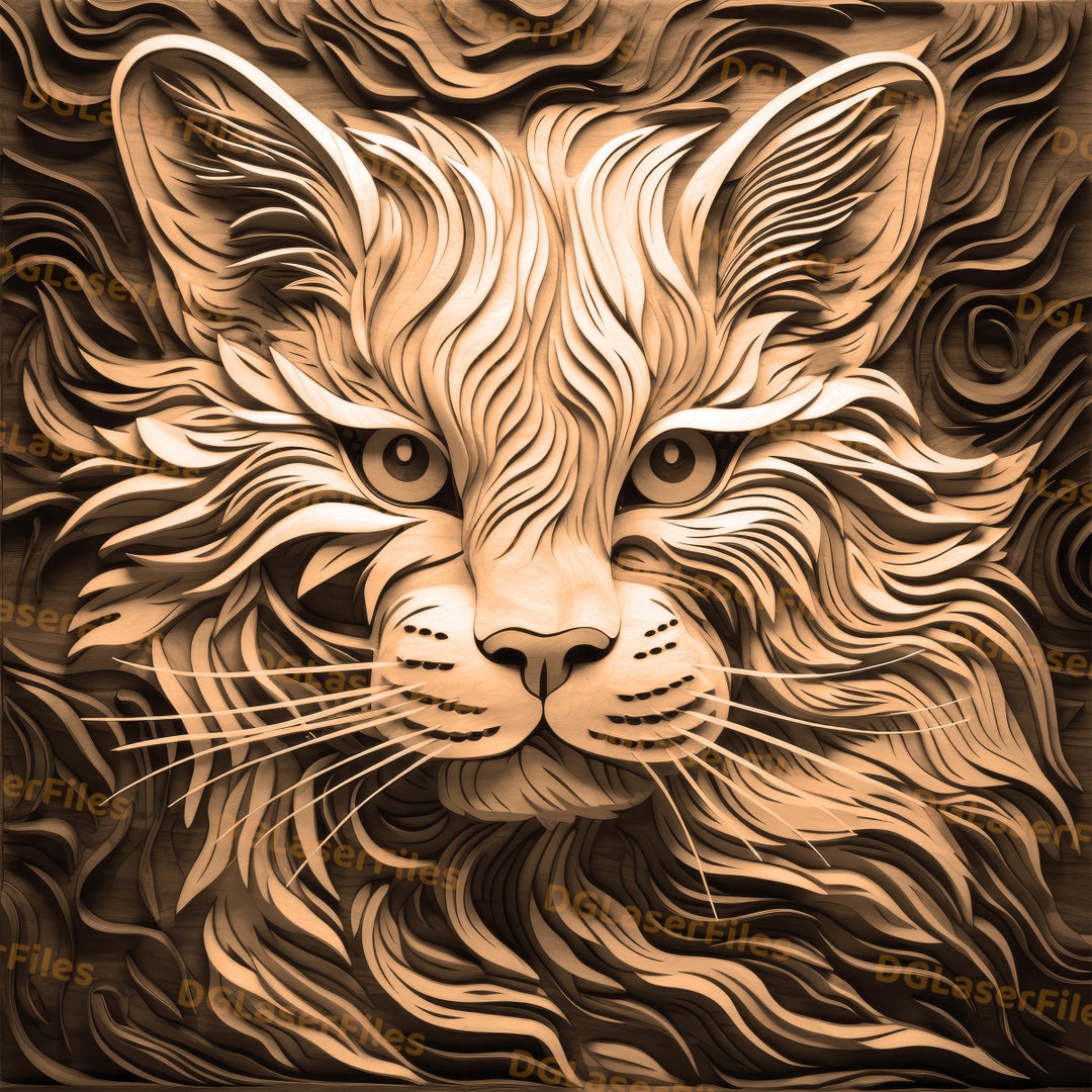 Laser Engrave File | 3D Illusion | PNG for Engraving | Glowforge ...