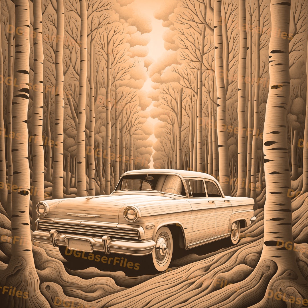 Laser Engrave File | 3D Illusion | PNG for Engraving | Laser Design ...