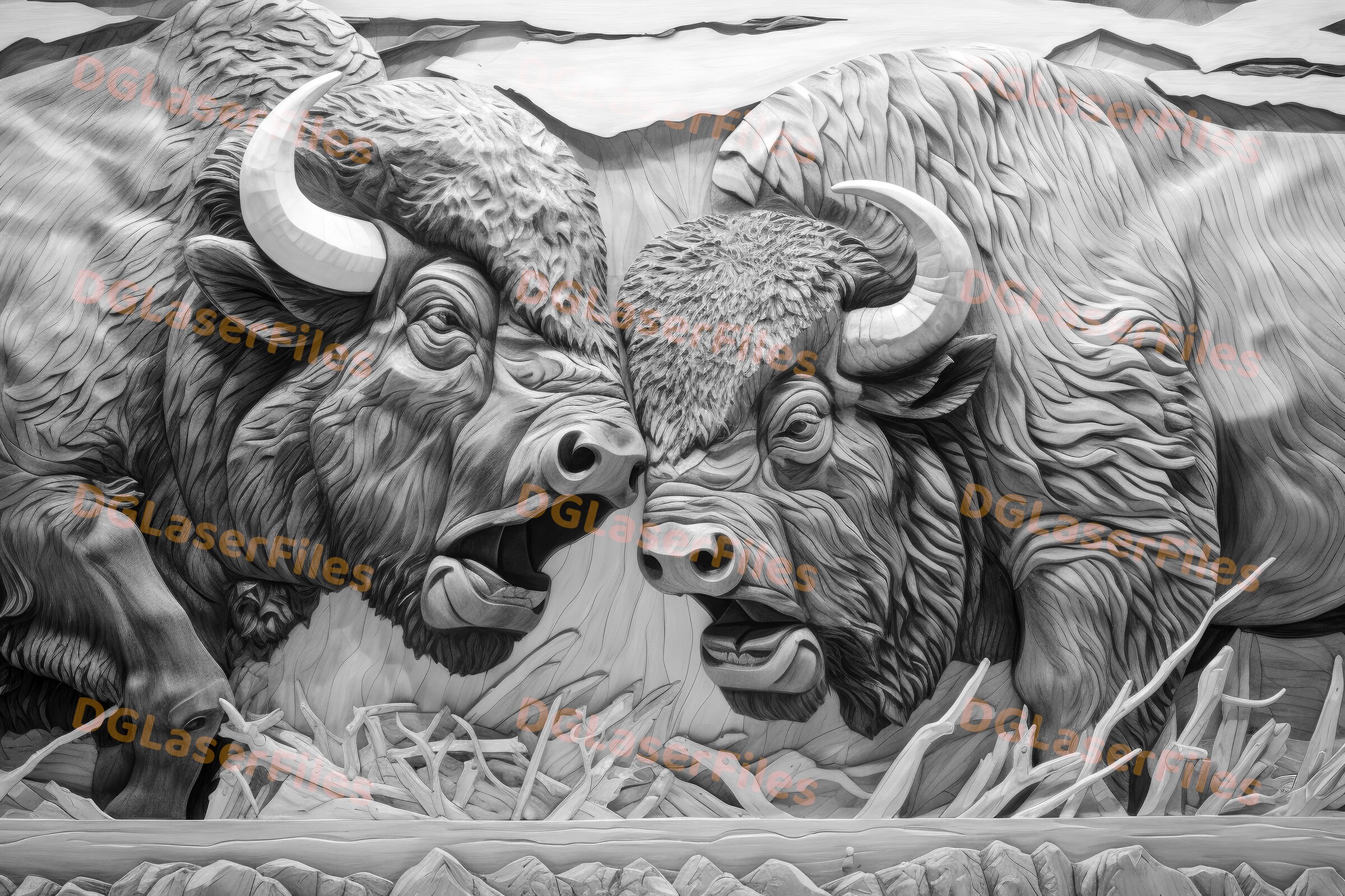 Laser Engrave File 3D Illusion PNG for Engraving - Etsy