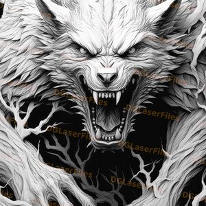 Laser Engrave File | 3D Illusion | PNG for Engraving | Glowforge | PNG ...