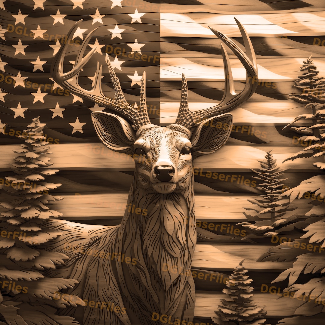 Laser Engrave File | 3D Illusion | PNG for Engraving | Glowforge ...