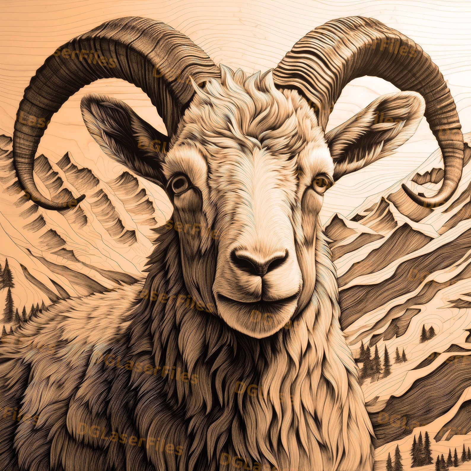 Laser Engrave File 3D Illusion PNG for Engraving - Etsy