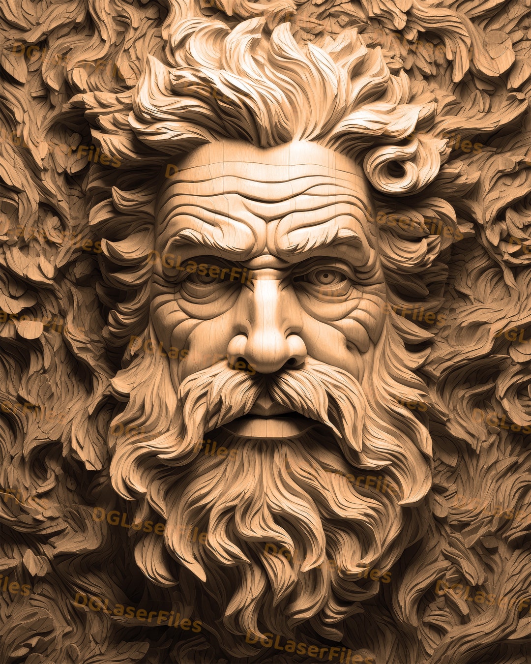 Laser Engrave File | 3D Illusion | PNG for Engraving | Glowforge | PNG ...