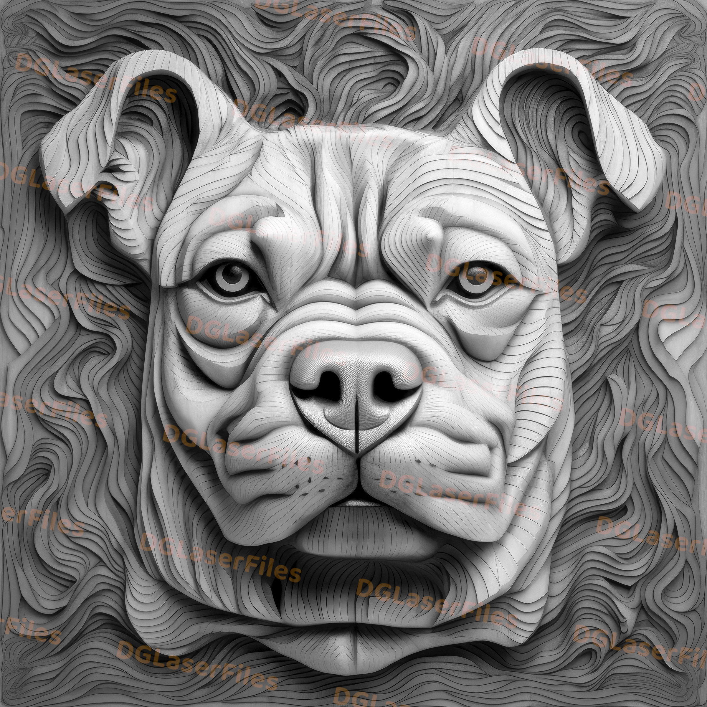 Laser Engrave File 3D Illusion PNG for Engraving - Etsy