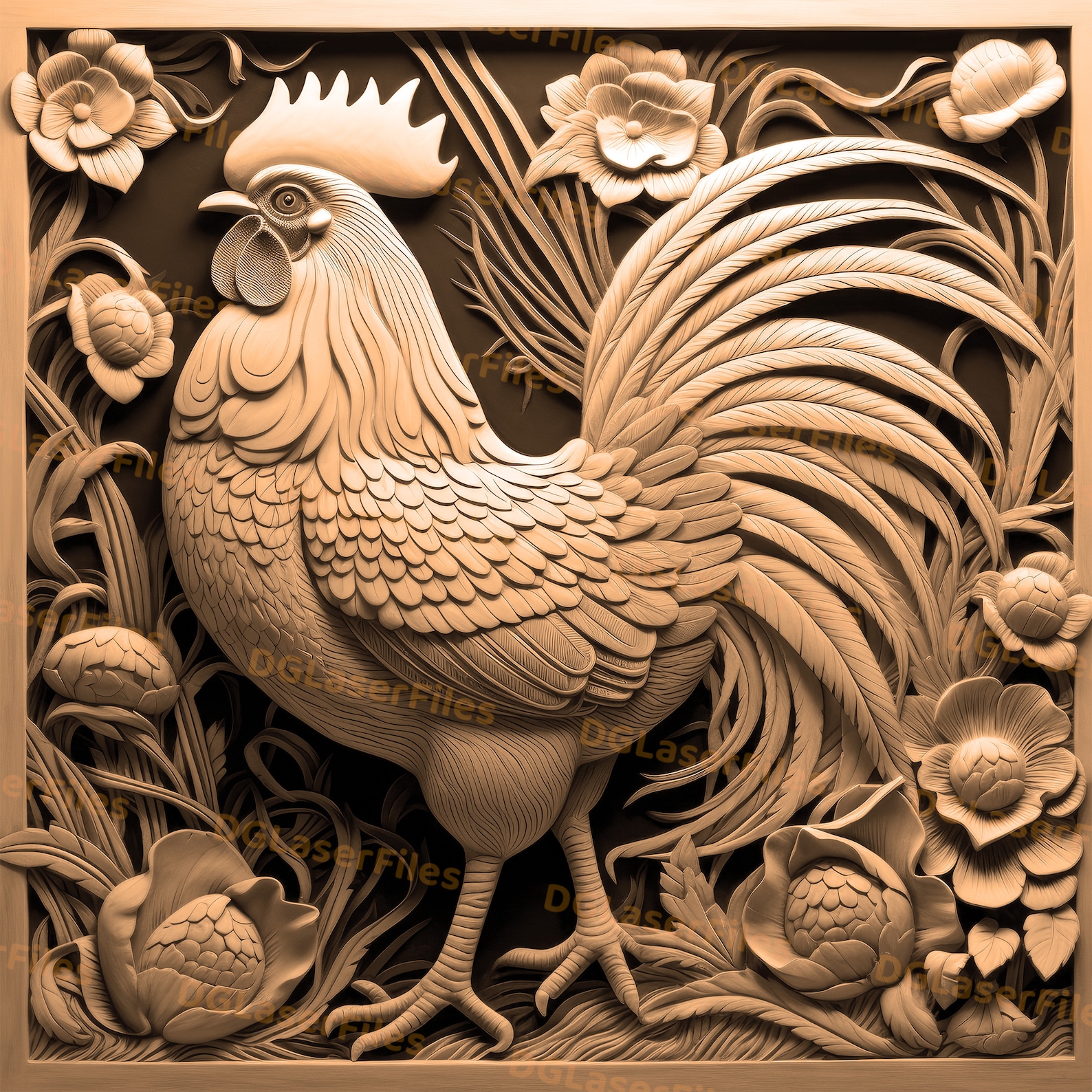 Laser Engrave File 3D Illusion PNG for Engraving - Etsy