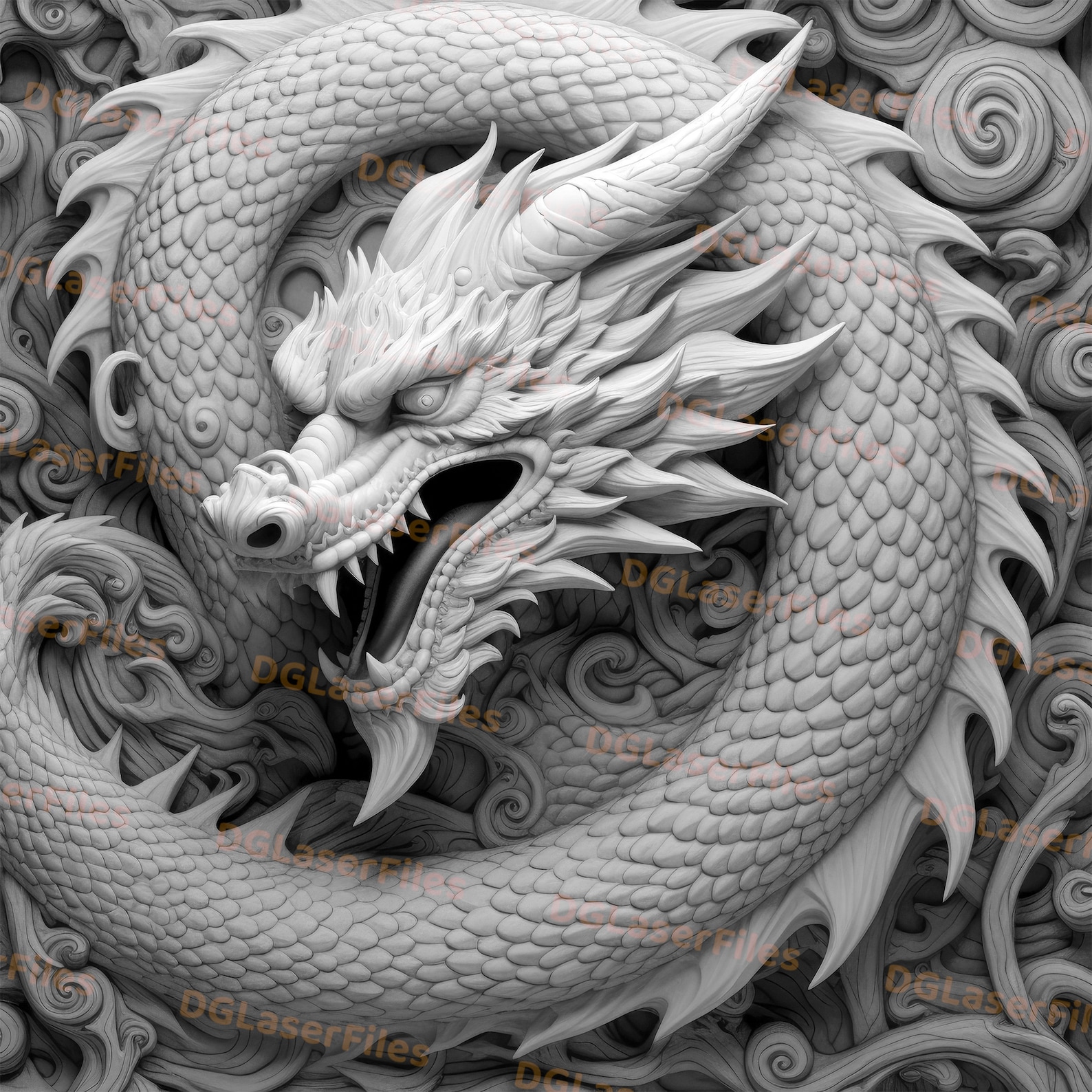 Laser Engrave File 3D Illusion PNG for Engraving - Etsy