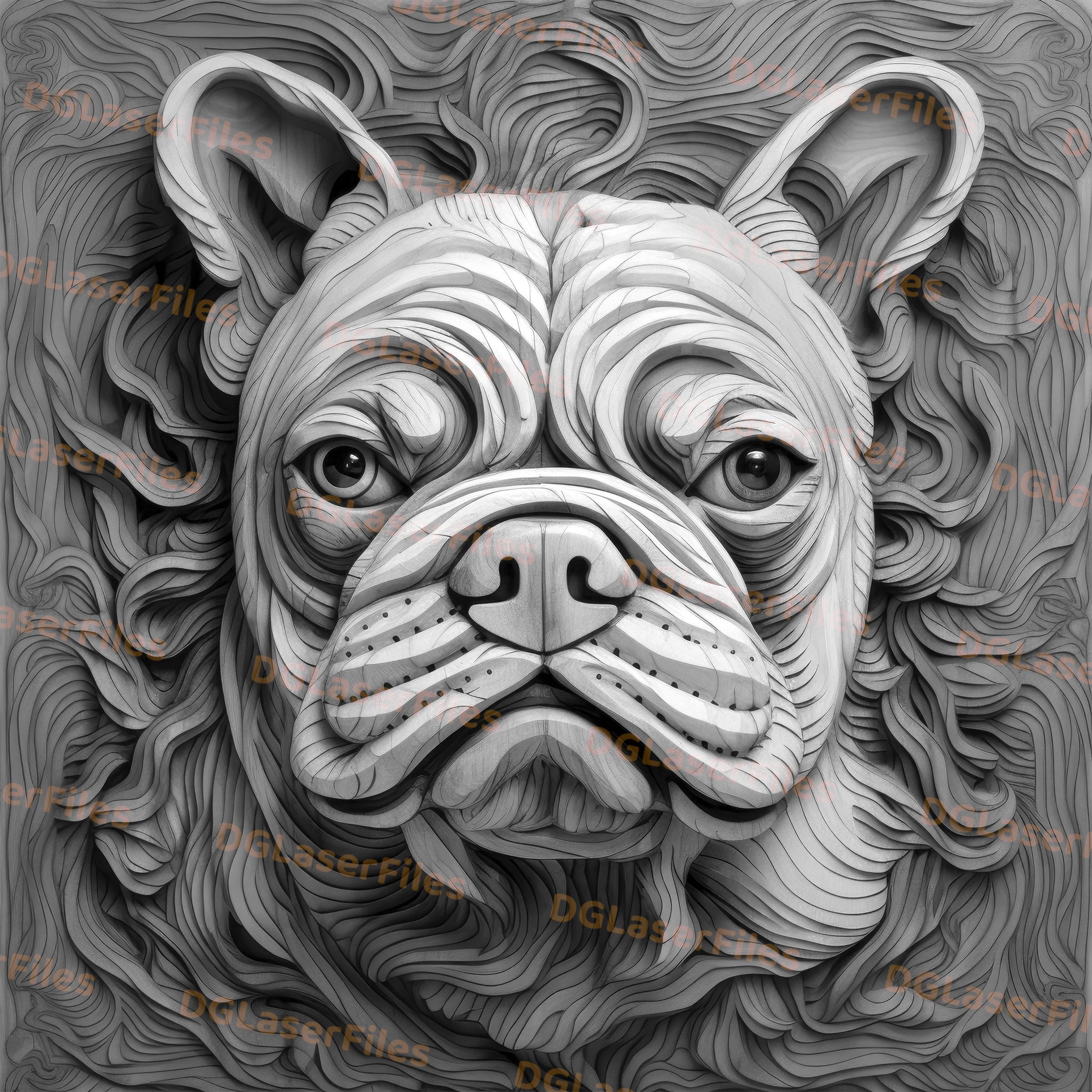 Laser Engrave File 3D Illusion PNG for Engraving - Etsy