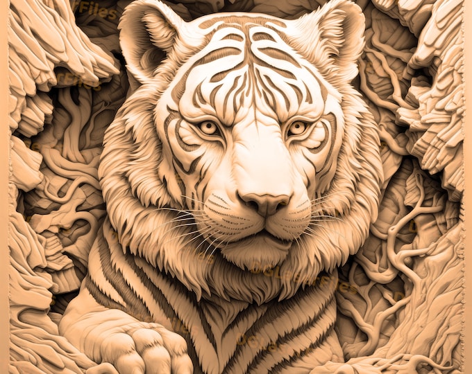 Bestand lasergraveren 3D-illusie PNG voor gravure Gloedforge Ontwerp voor laser PNG branden ...