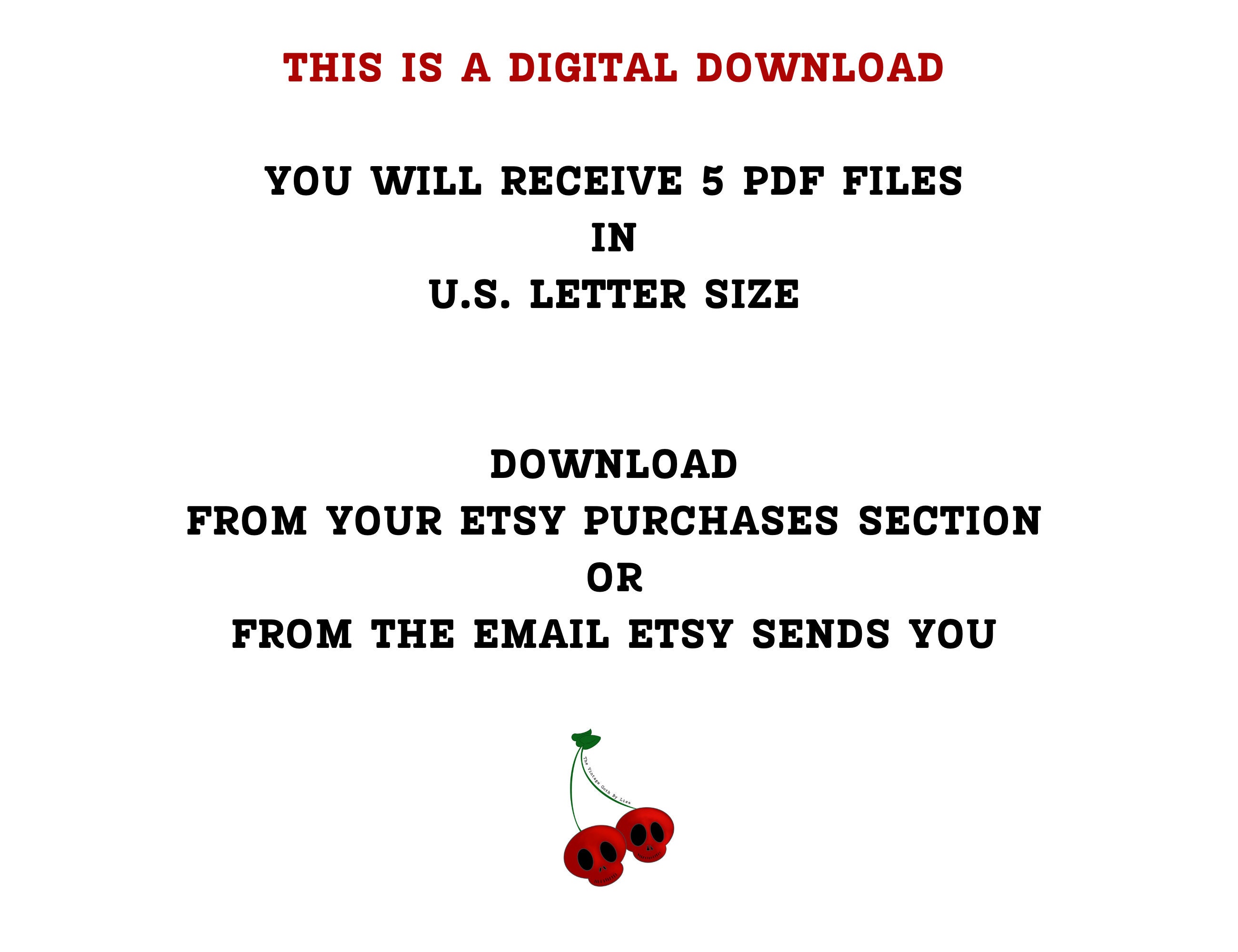 Goth Mardi Gras Day Printable Bunting Gothic Fat Tuesday Banner Spooky ...