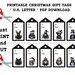 Gothic Christmas Gift Tags | Spooky Xmas Tags | Dark Christmas Gift Tag ...