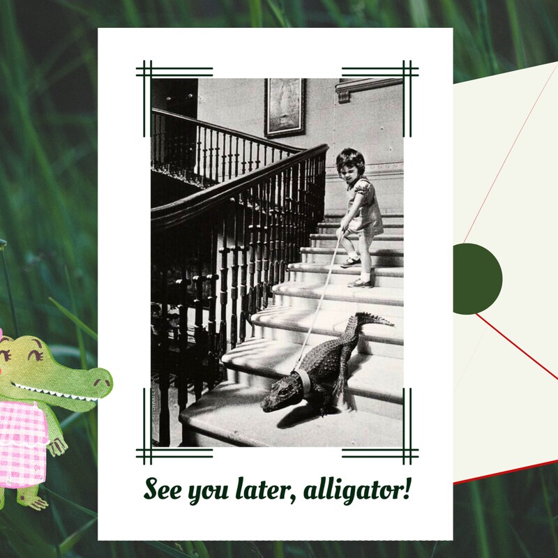 See You Later Alligator - Etsy