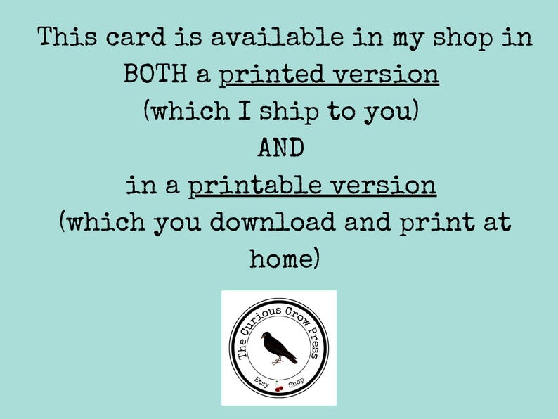 Goth Girl Easter Printable Card | Gothic Happy Easter Instant Card ...