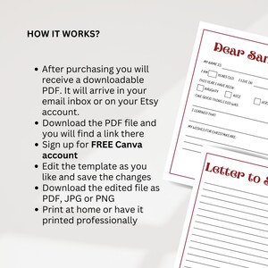 Printable Letter to Santa and Activity Bundle - A Festive Treat for ...