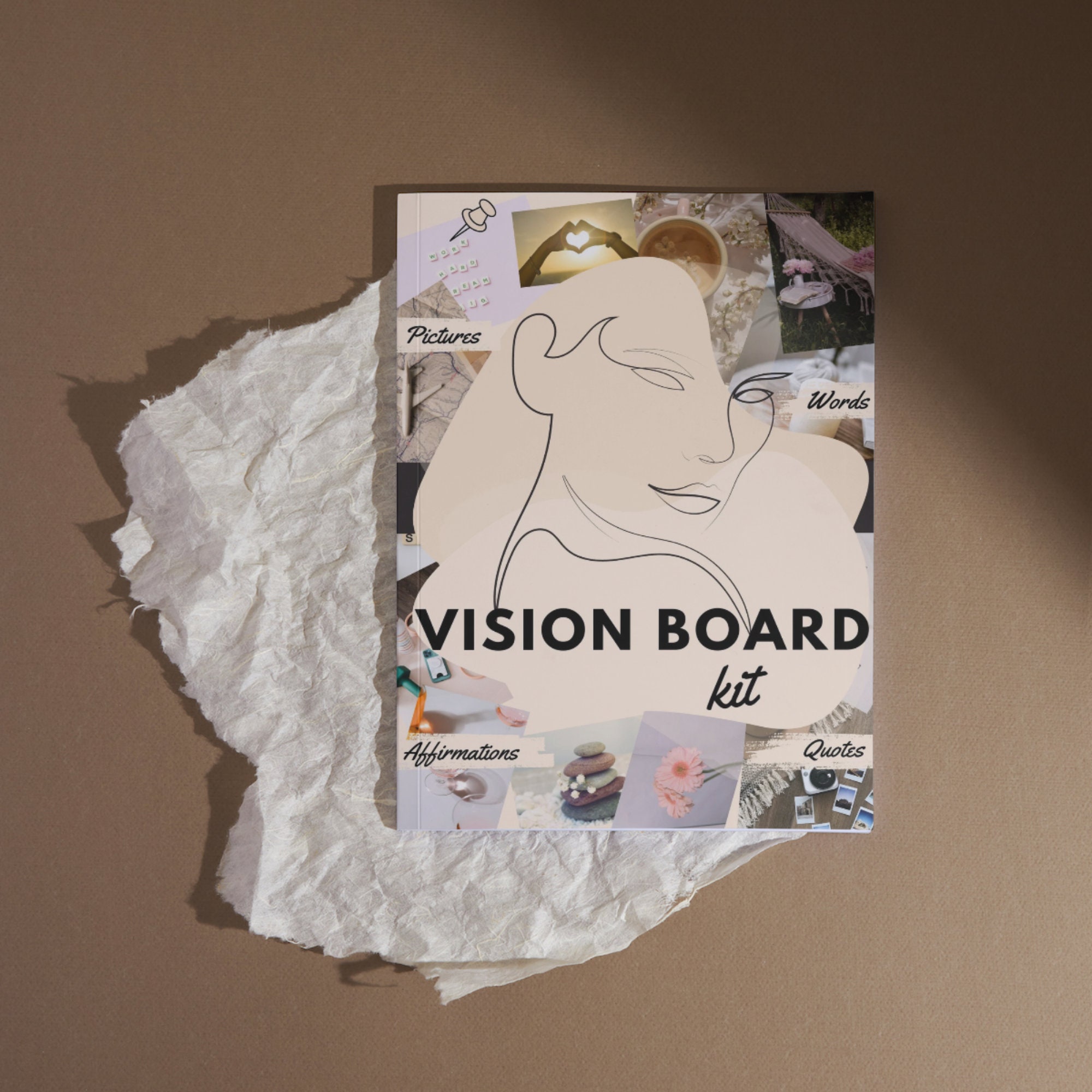 2024 Vision Board Kit: Manifest Your Dreams With 15 Categories of ...