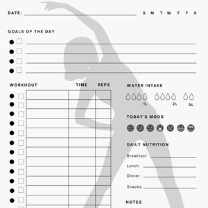Complete Fitness Planner Bundle for Women and Men A4 - Etsy