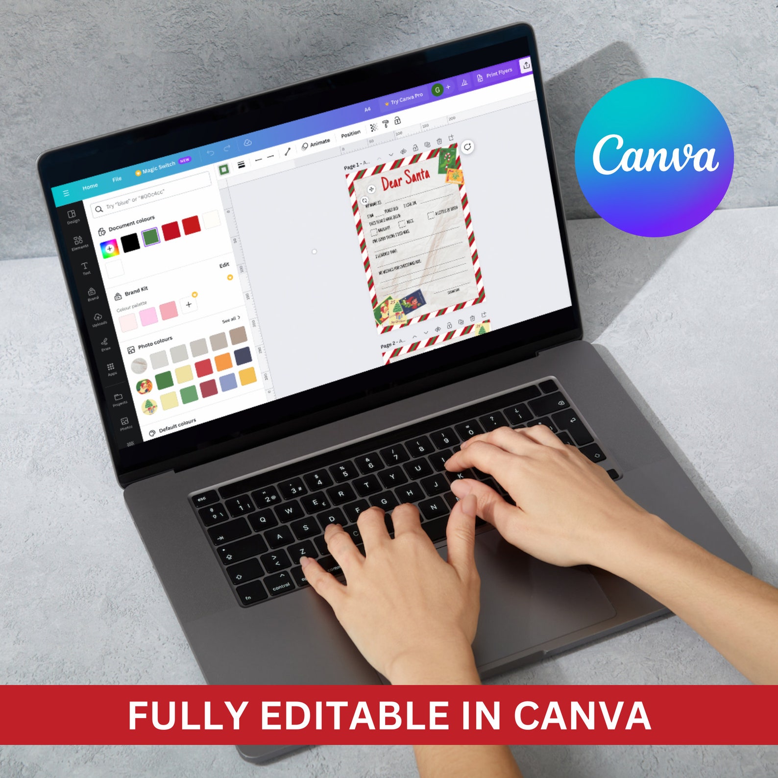 Festive Letter to Santa Bundle | Create Precious Holiday Memories in ...
