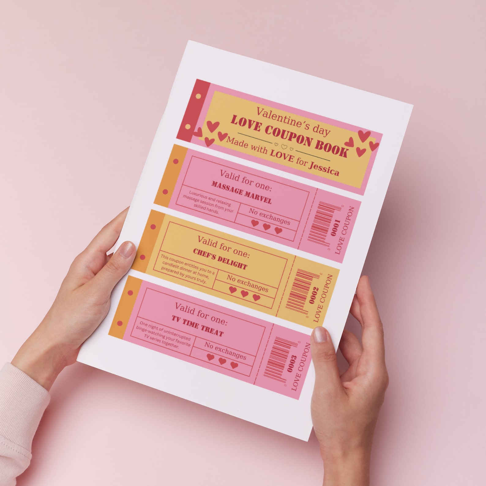 Printable Love Coupons for Couples Love Coupon Book Valentine's Day ...