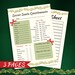 Secret Santa Questionnaire Bundle Printable Christmas Gift - Etsy