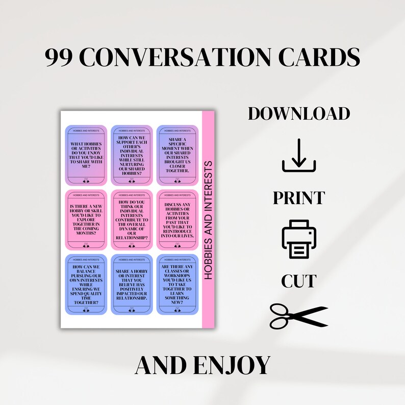 Couple Conversation Cards | Question Cards | Get to Know You Gаме ...
