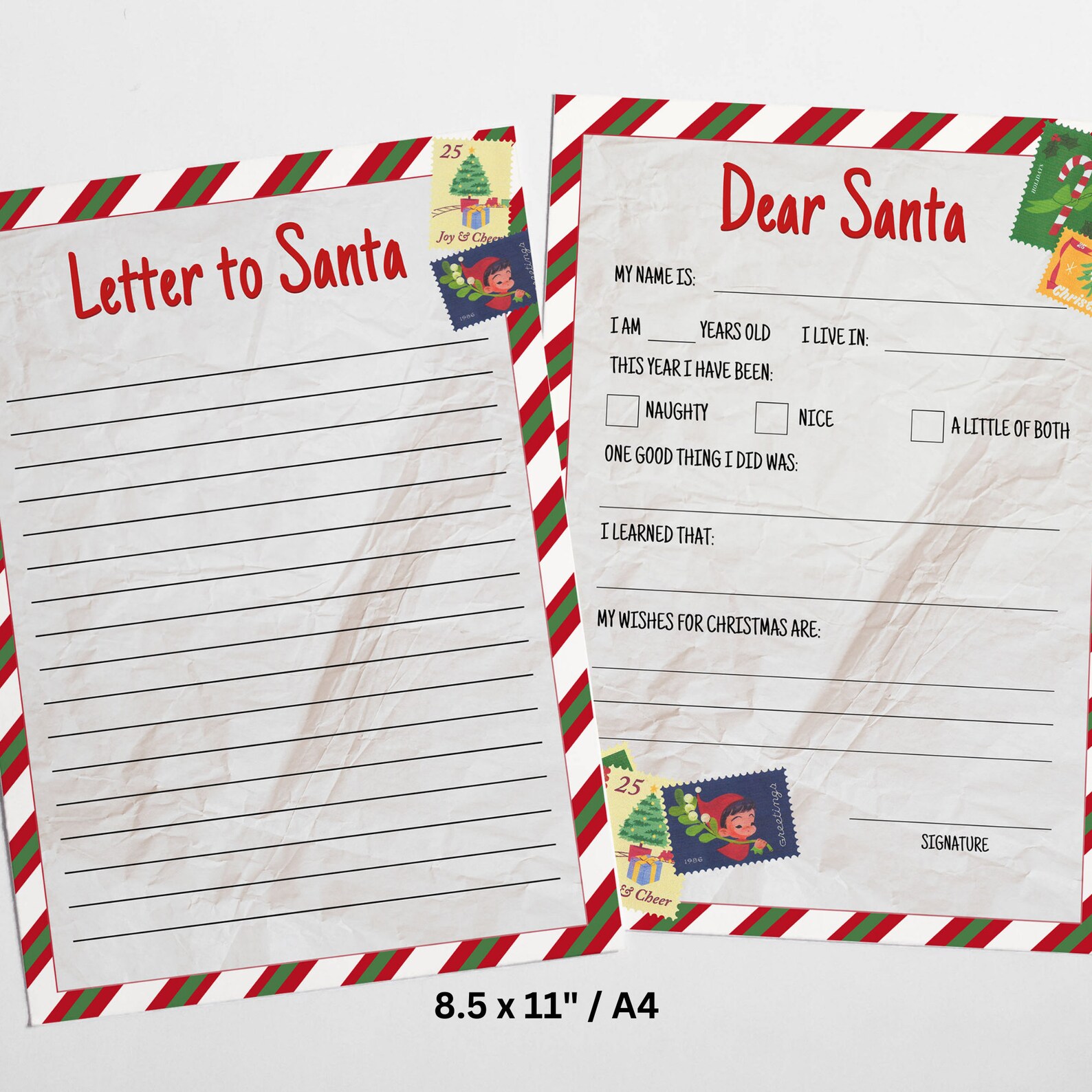 Festive Letter to Santa Bundle | Create Precious Holiday Memories in ...