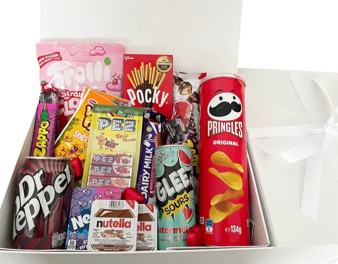 Candy Gift Box Hamper. Lollies Chocolate & More. Birthday Surprise - Etsy