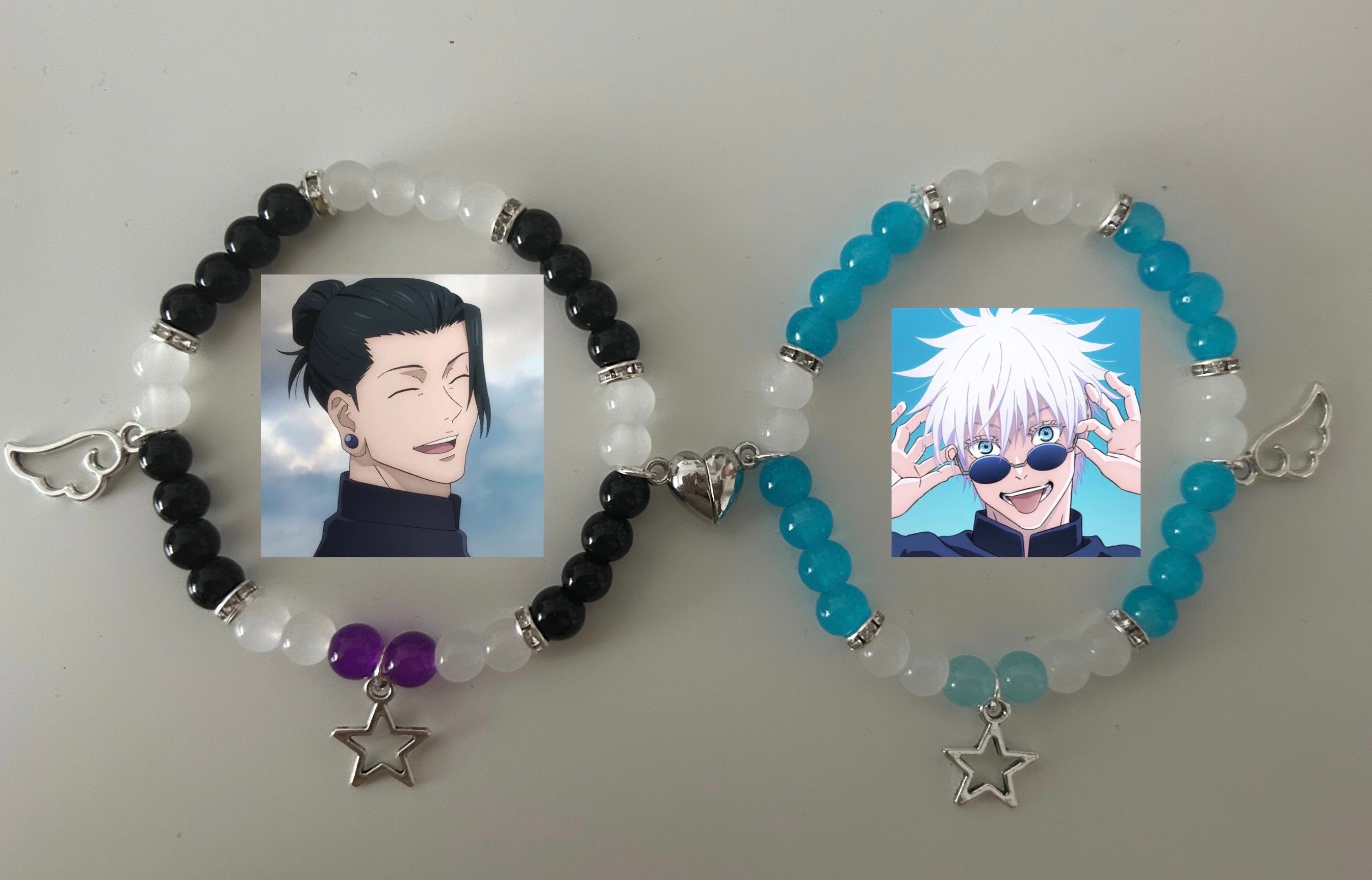 Gojo X Geto Matching Couple Friendship Bracelet Jujutsu Kaisen - Etsy