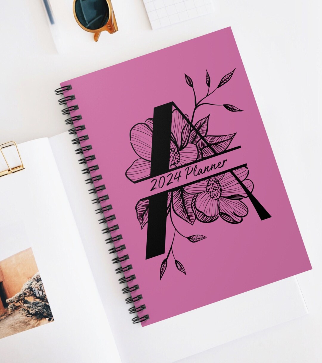 Personalized 2024 Planner, Personalized Diary 2024, Personalized Agenda ...