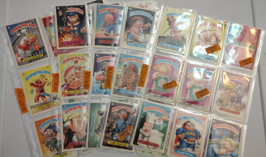Garbage Pail Kids Card GPK 1986 Original Series 5 OS5 Complete Series ...