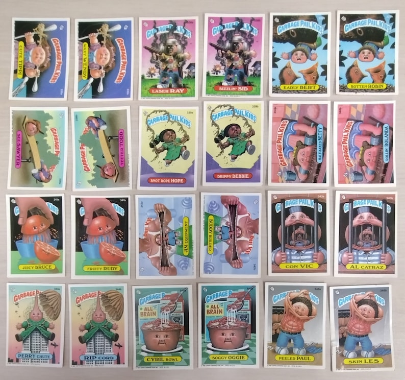 Garbage Pail Kids Card GPK 1987 Original Series 9 OS9 Complete Series ...