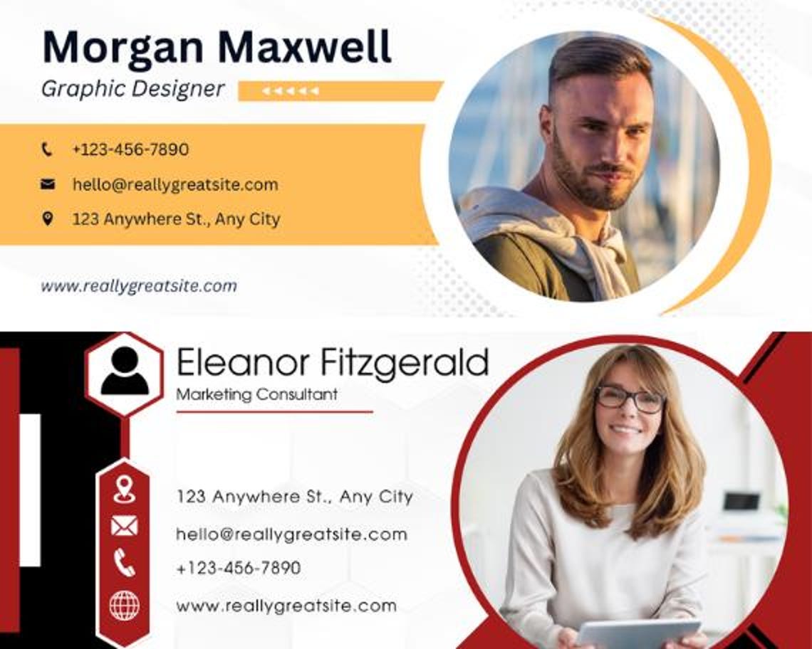 Professional Email Signature, Gmail Email Signature Template ...