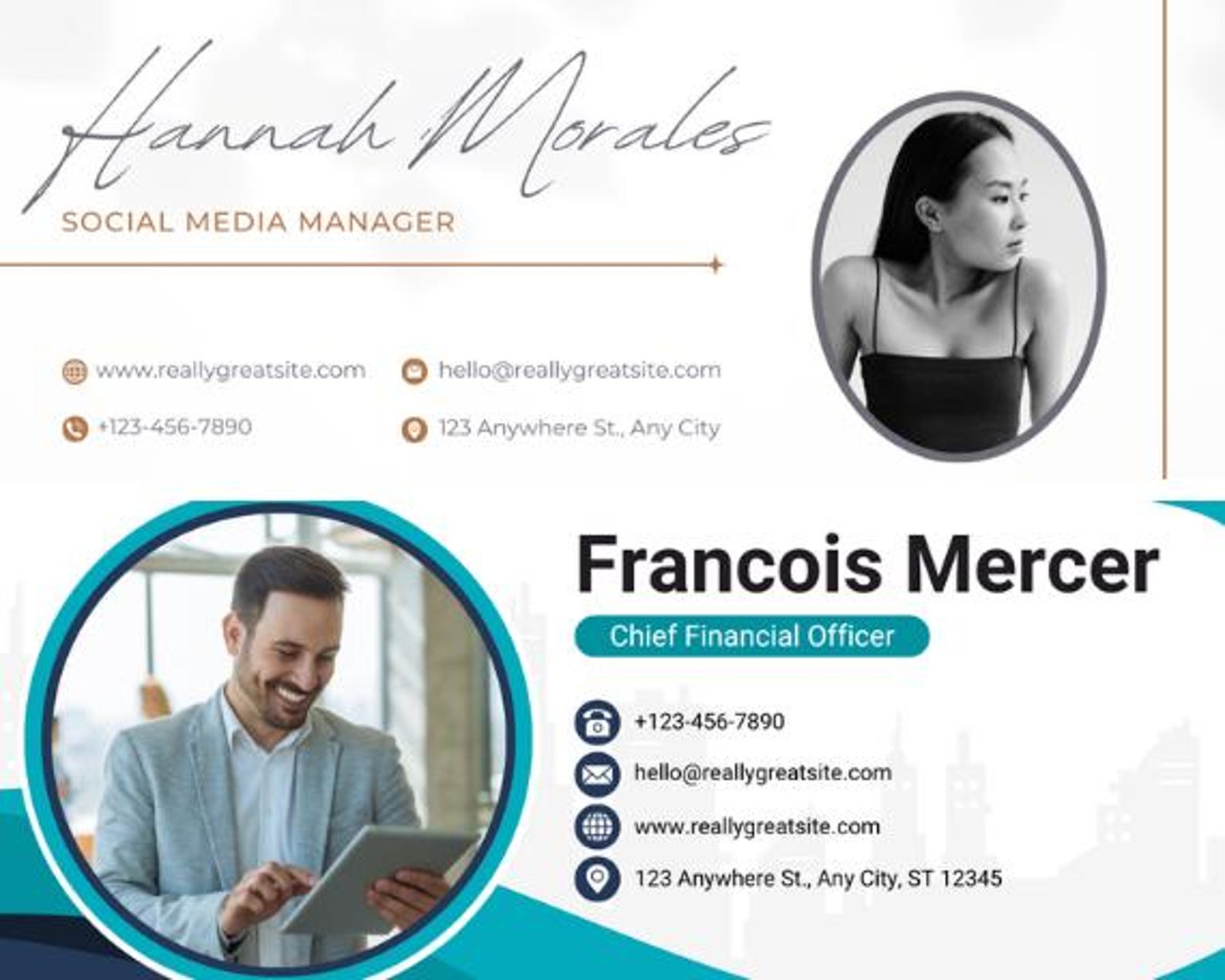 Professional Email Signature, Gmail Email Signature Template ...