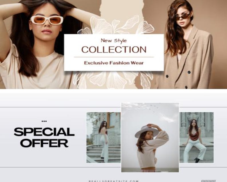 Printable Banner, Professional Banner Design, Etsy Banner Design ...