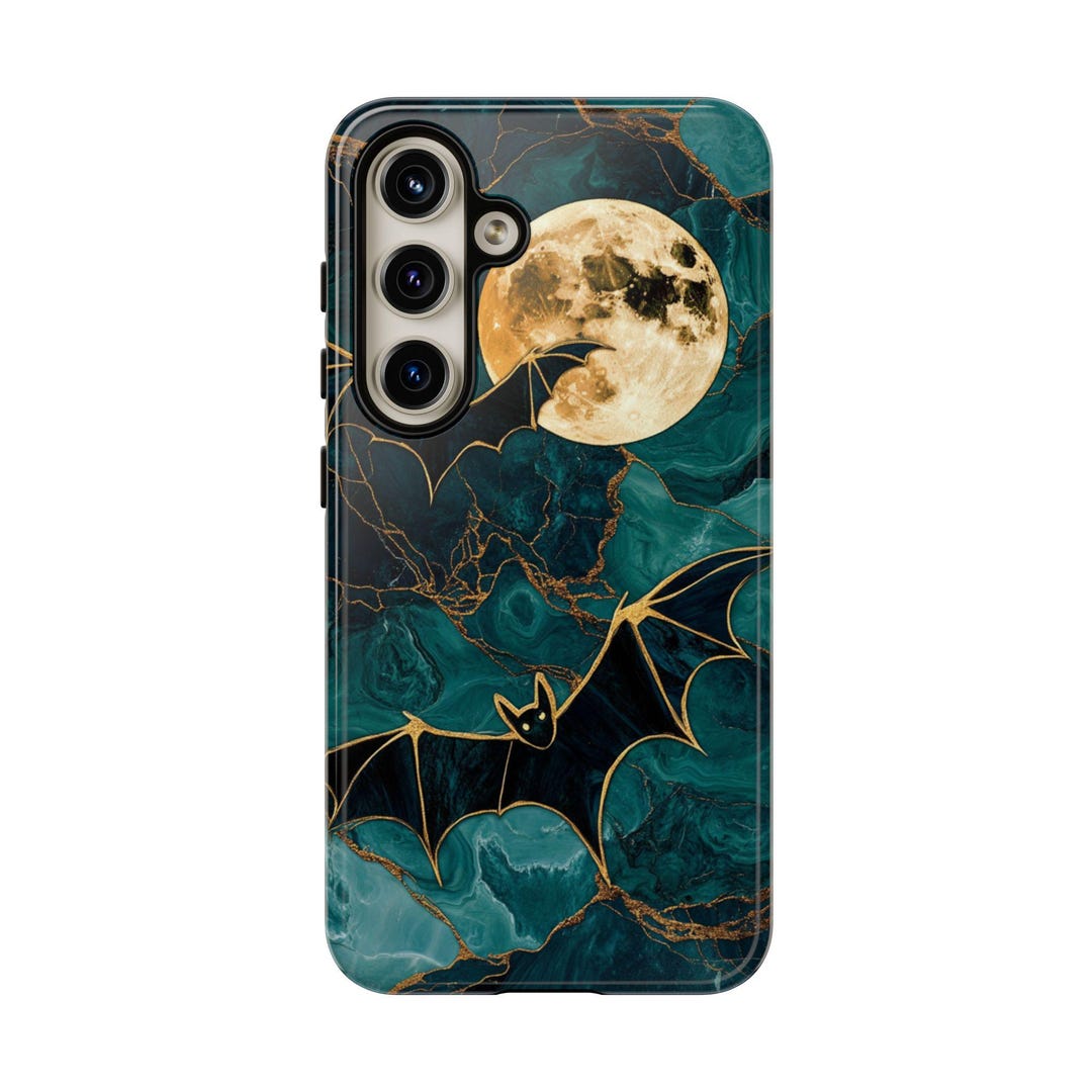 Tough Cases, Halloween Bat Phone Case, Gothic Night Sky Design ...