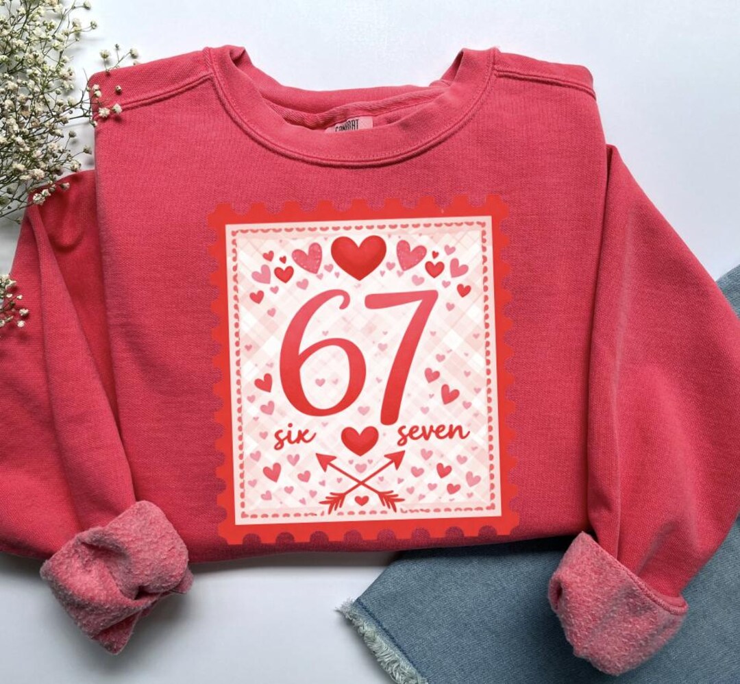 Coquette Valentine Postage Stamp PNG, 67 Number Heart Stamp PNG, Pink ...