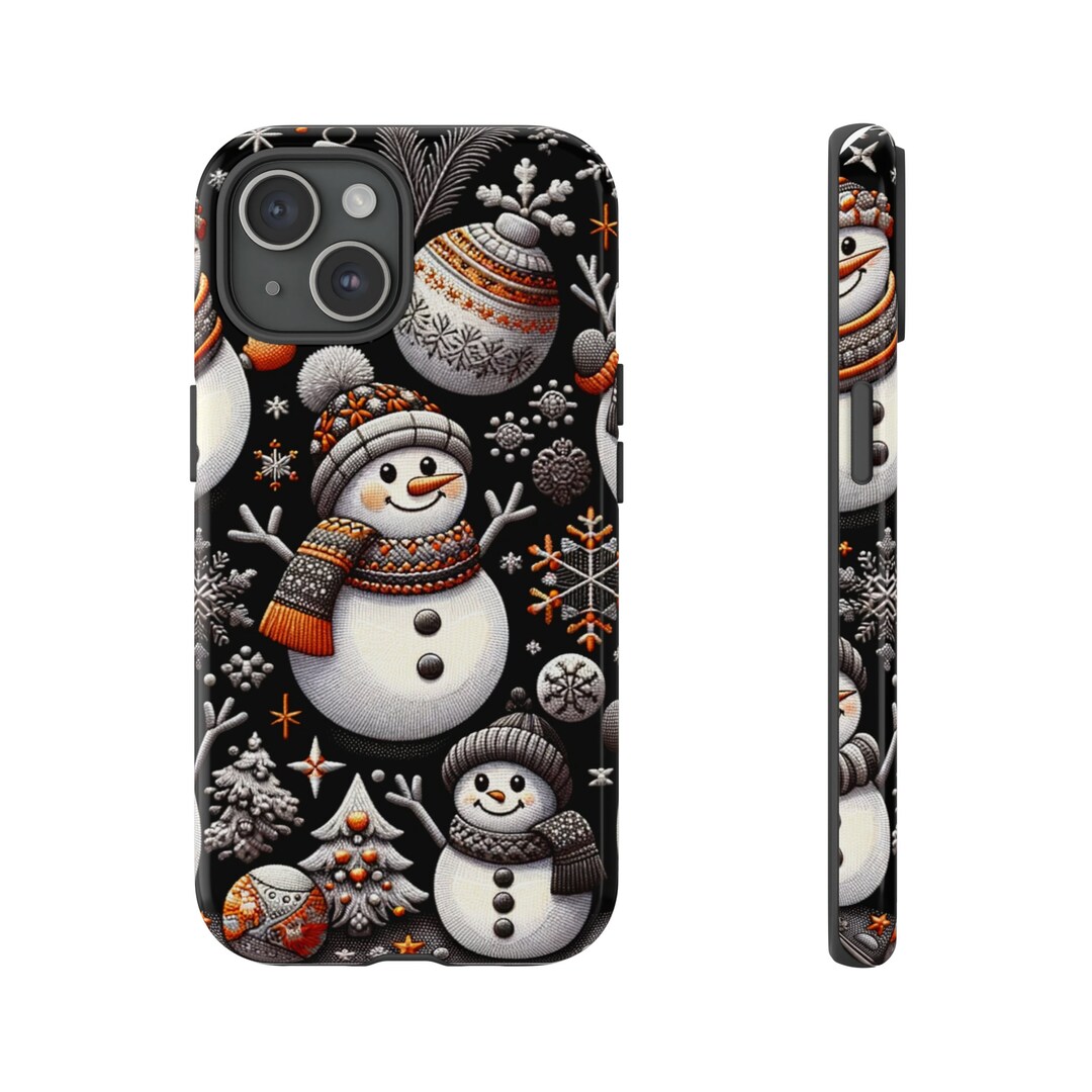 Enchanted Snowfall | Cozy Winter-themed Phone Case With Cheerful ...