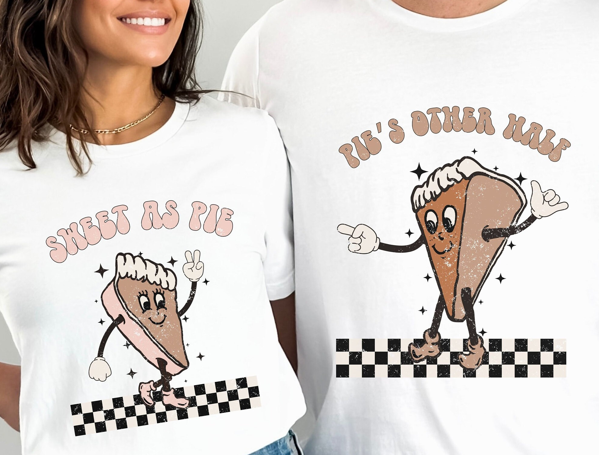 Matching Couples Thanksgiving Shirts | Sweet as Pie I Pie's Other Half ...