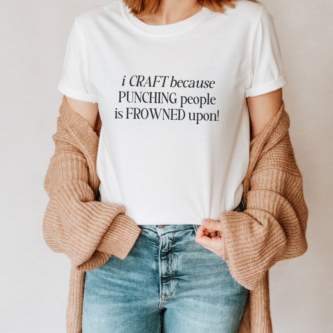 Crafting Shirt Gift for Crafts Lovers, Eat Sleep Craft Shirt, Crafts ...